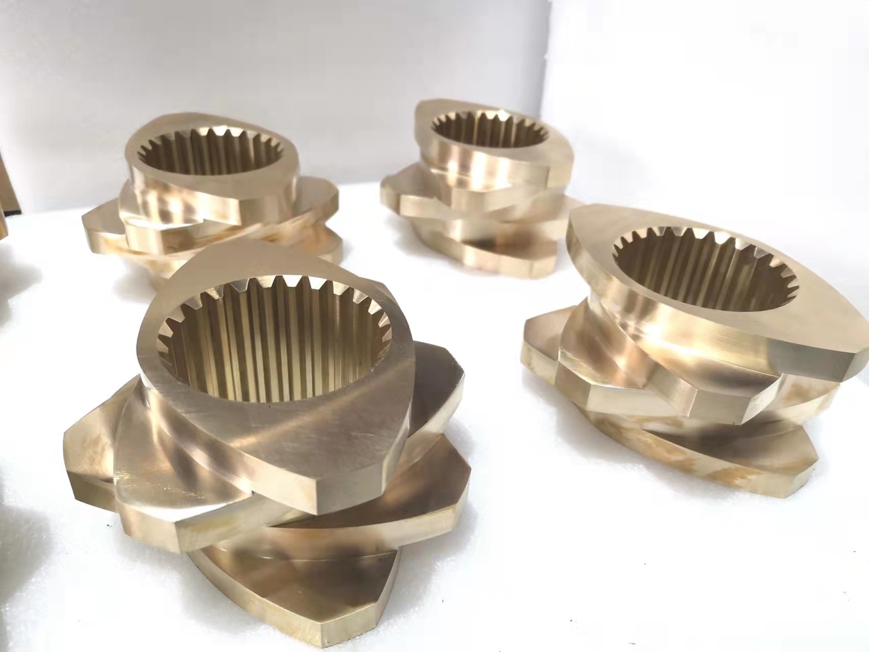 SUS440C Twin Screw Extrusion Components Screw Segments For Plastic ...