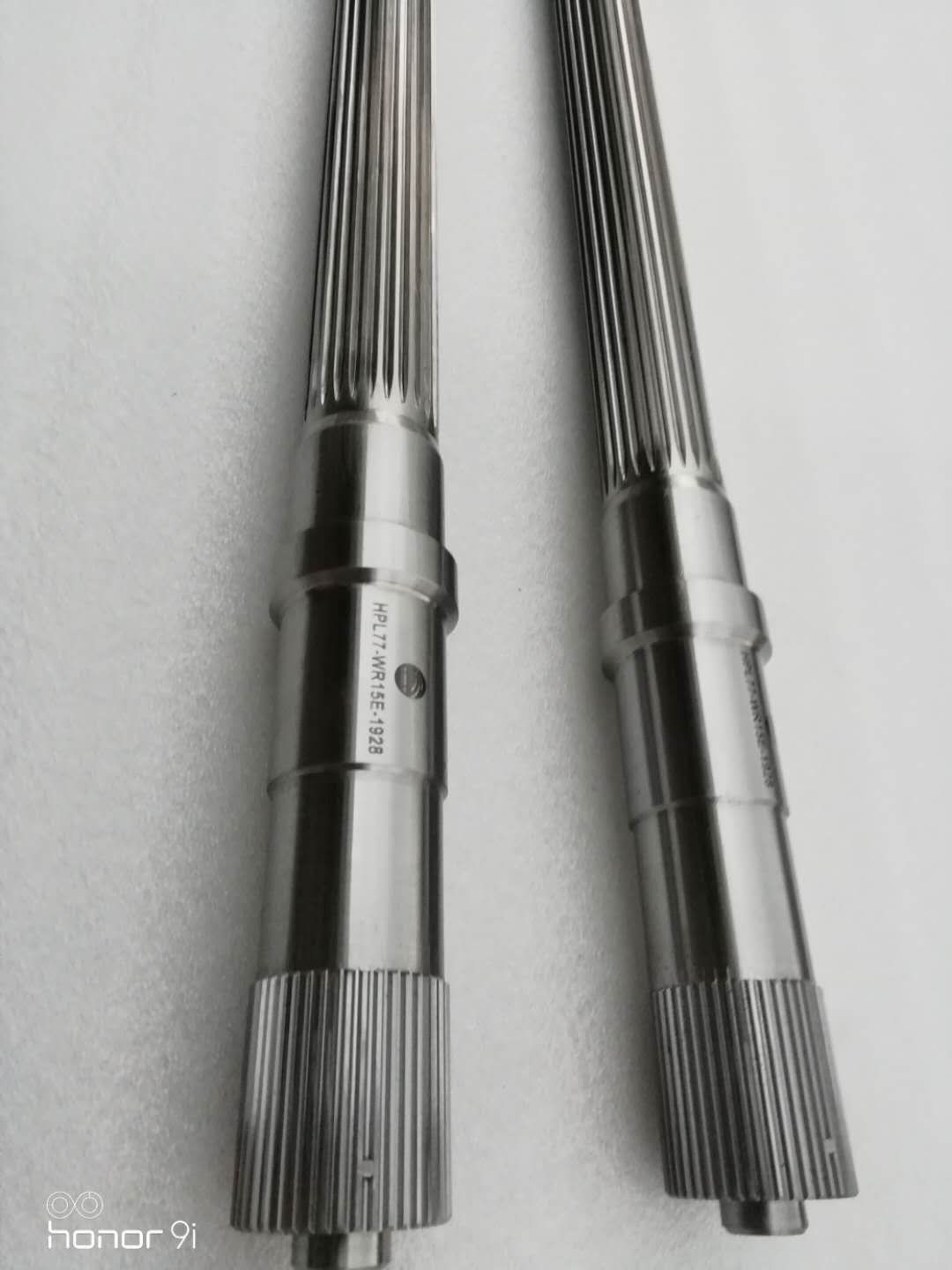 Involute Spline Shaft Cold Rolling Shafts Spare Parts For Pelletizer in ...