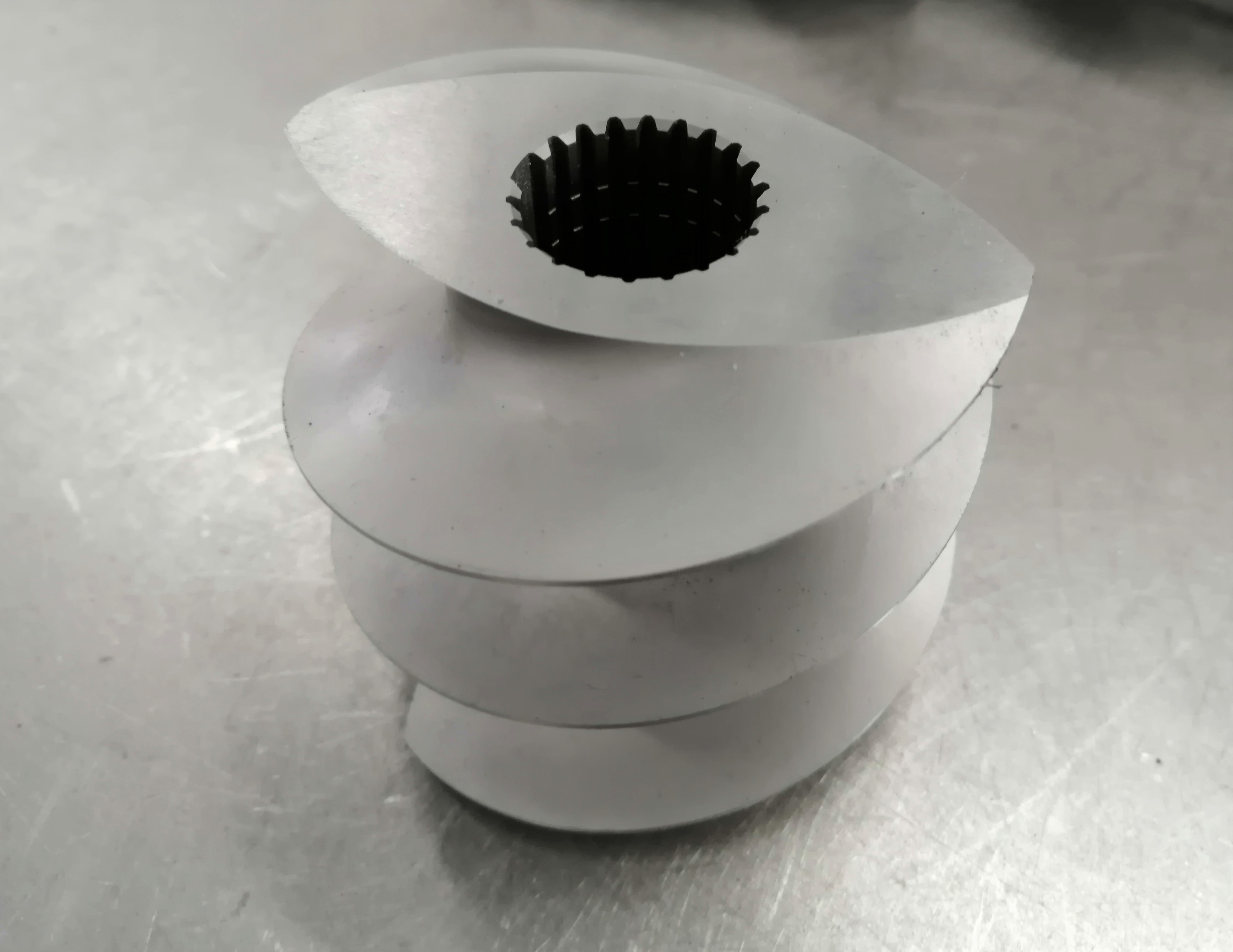 Three Flighted Kneading Block , Twin Screw Extruder Elements Compact ...