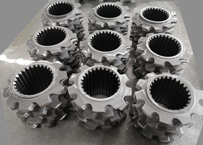 Model 95 ZME- Zahunmisch Mixing Screw Elements Extruder Machine Segments