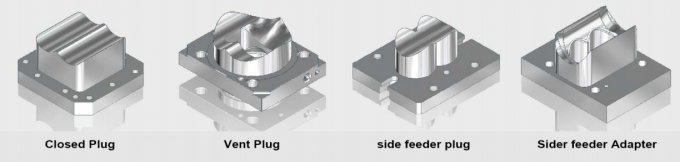 Twin Screw Extruder Machine Parts H13 Sandblasting Barrel Plugs