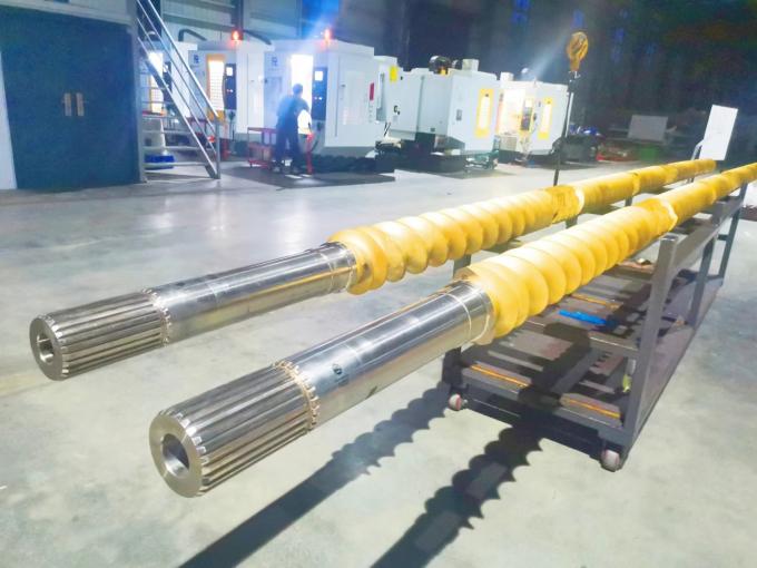 Pelletizer Extruder CMP308 Screw Shafts Maris Screw Shafts For ...