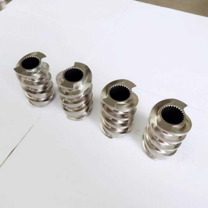 70 Three Flighted Kneading Block , Twin Screw Extruder Elements Compact ...