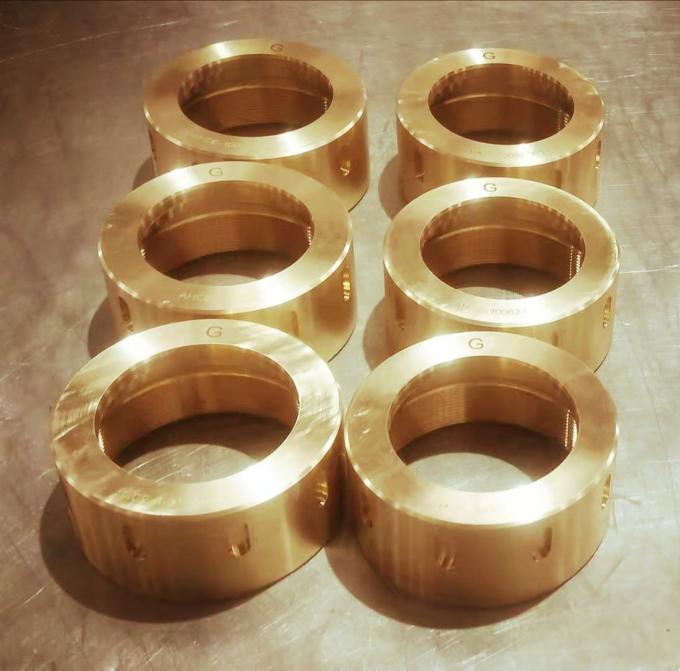 ZSE110 Aluminium Bronze Distance Rings Extruder Machine Parts