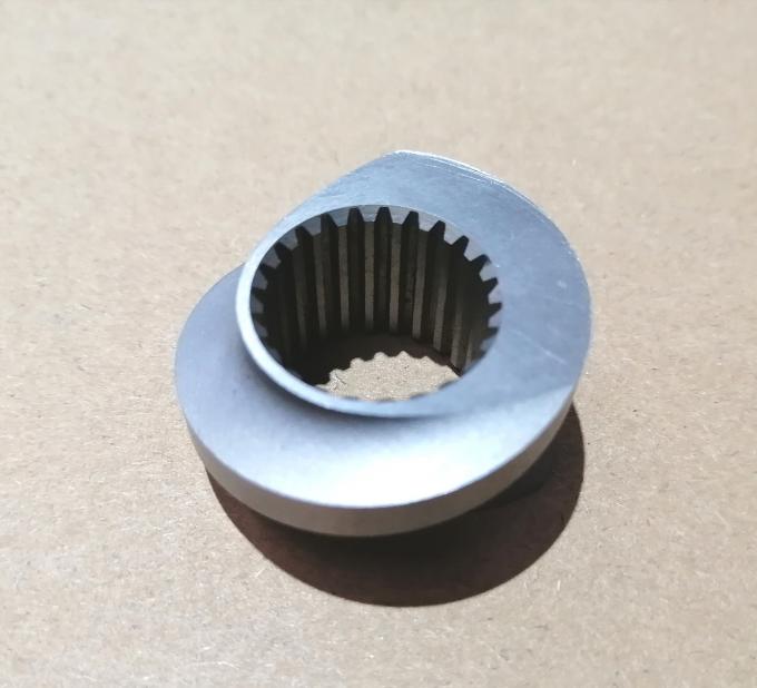 High Conveying Efficiency Single Flighted Screw Element For Powder ...